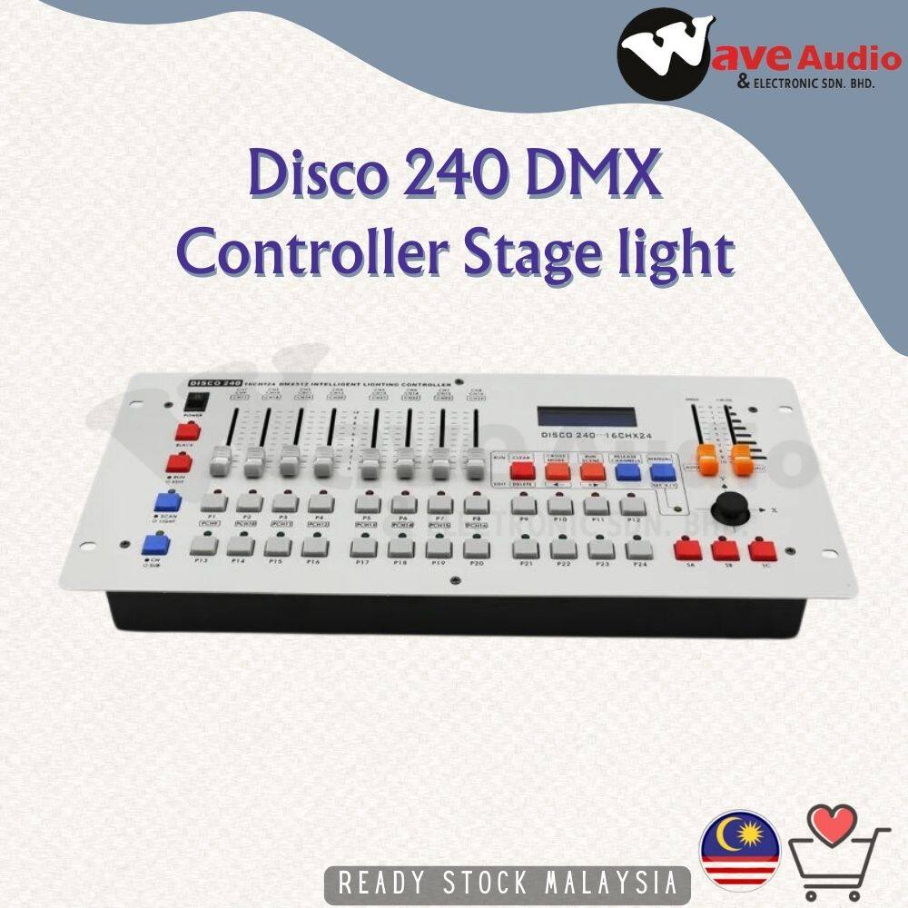 Disco 240 DMX Controller Stage light DMX Signal Console For XLR-3 Led ...