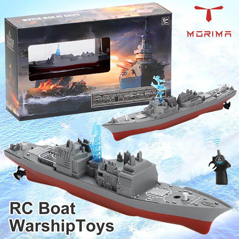 RC Racing Boat Wireless Control Model Destroyer Warship Toy High Speed ...