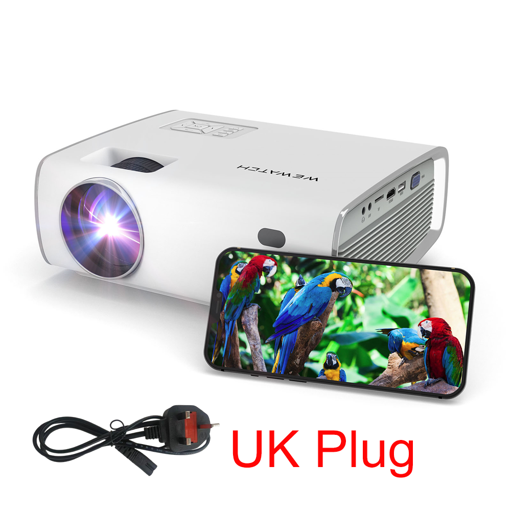 WEWATCH S1 Smart OS Projector Native1080P 4K Supported 360 ANSI Lumens ...