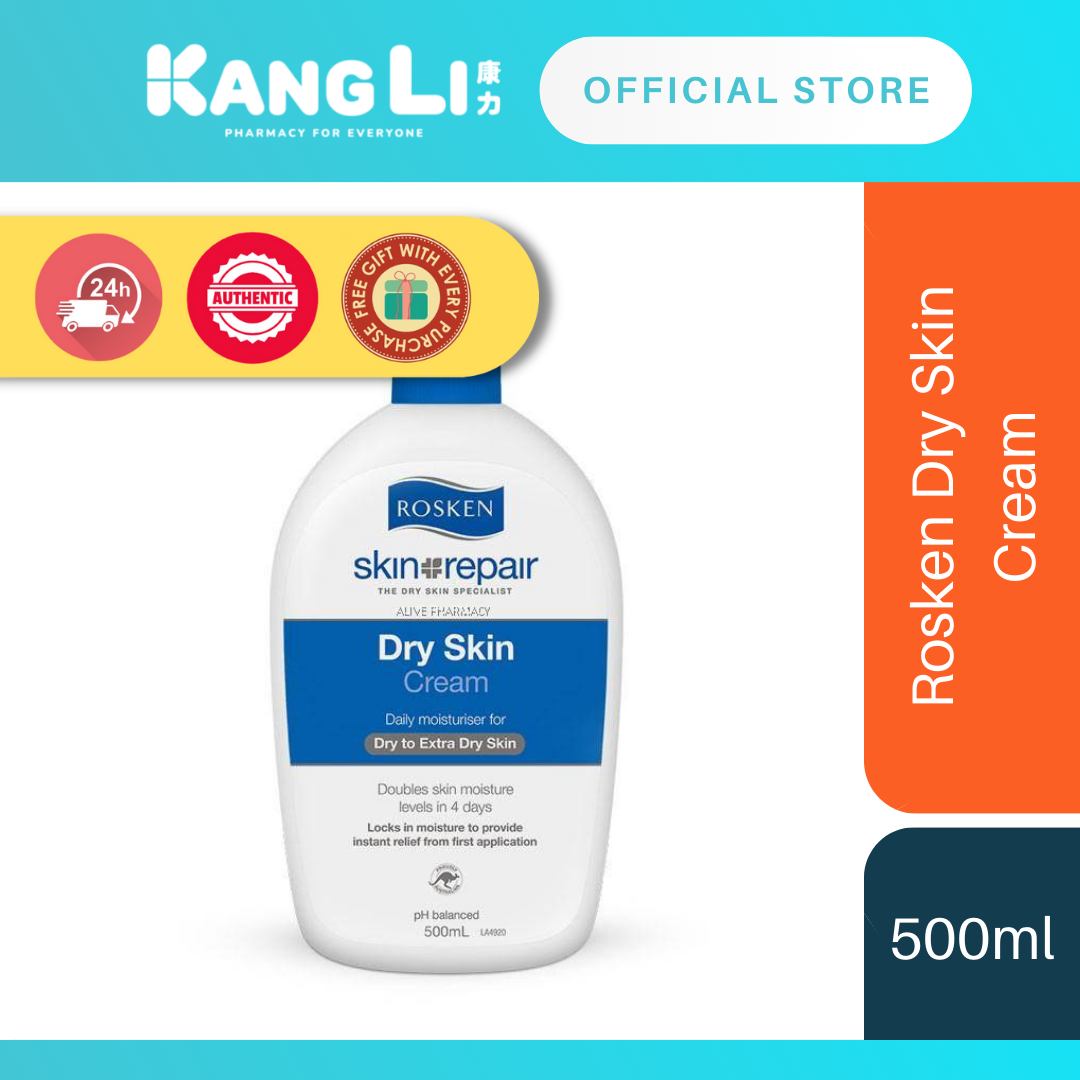 Rosken Dry Skin Cream 500ml | Lazada