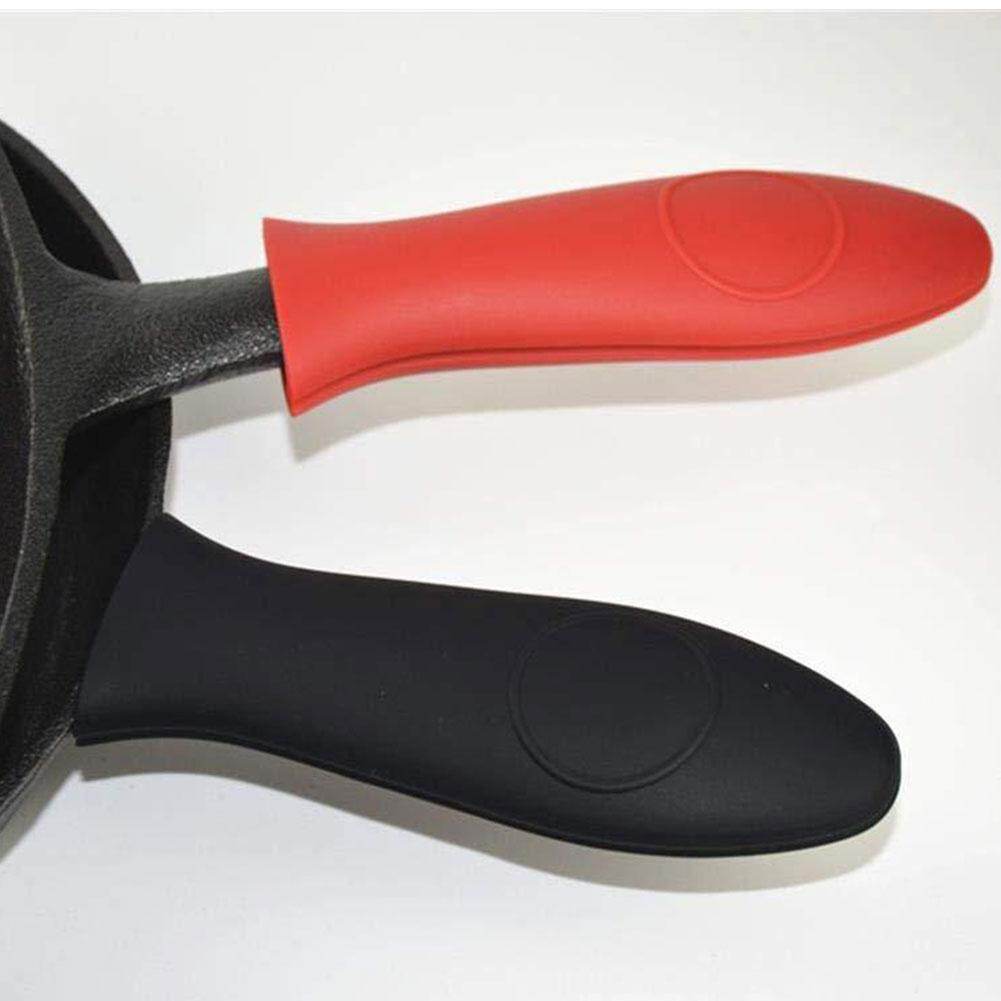 6pcs/set Kitchen Skillet Pots Cast Iron Pans Grip Sleeve Silicone ...