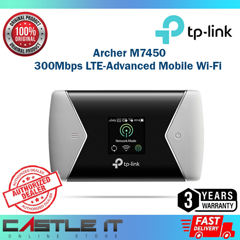 TP-LINK Archer M7350 M7450 M7650 WIFI 300Mbps 600Mbps Mobile 4G+ LTE ...
