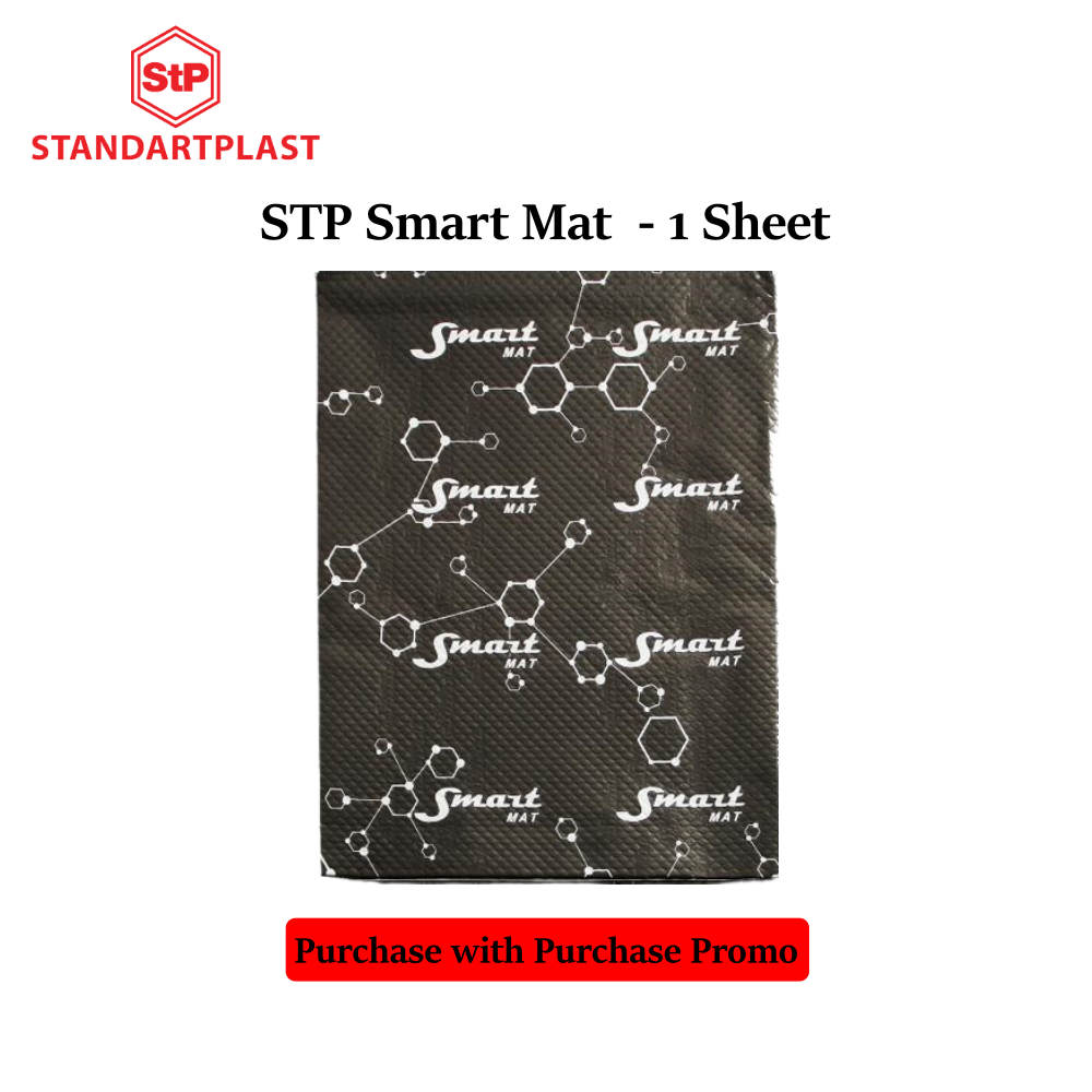 STP Smart Mat Russia Car Soundproof Insulation 2mm mastic vibration ...