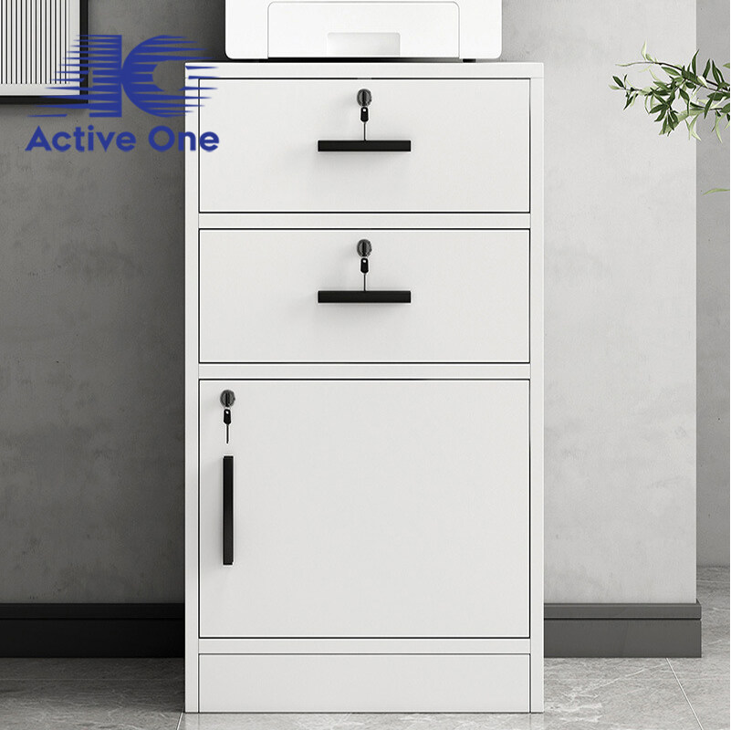 ACTIVEONE File Cabinet Storage Under Desk Locker with Lock Space Saving ...