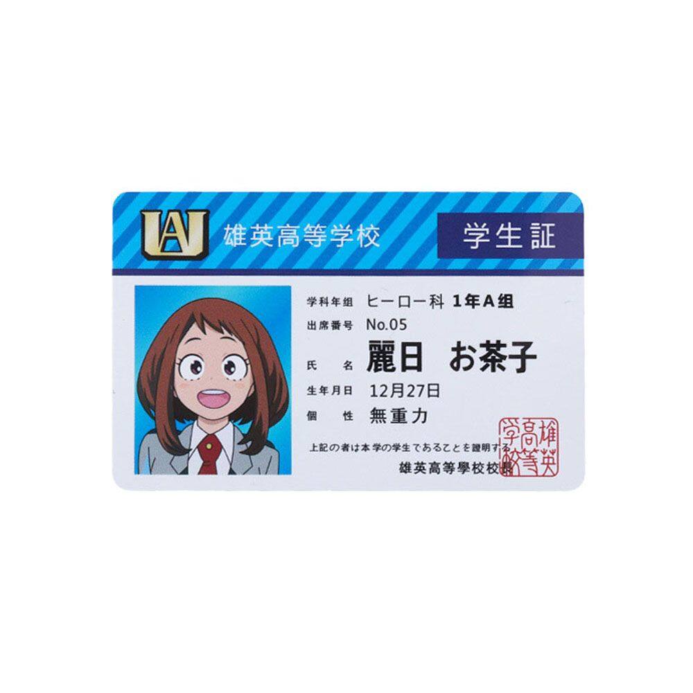 GONUUWGL Kids Toys Bakugou Fans Cosplay Toys Katsuki School Food Card ...