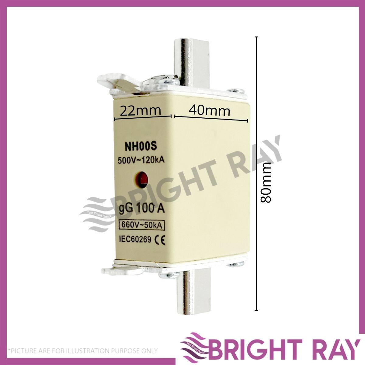 (TNB) Rapid Tech GL100A Cut Out Fuse Switch Disconnector With Fuse Box ...