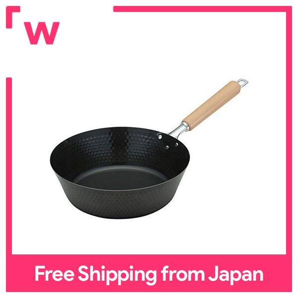 【MADE IN JAPAN】 "Sugo Light" Hammer Meet Iron Type Deep Fried Pan 26cm ...