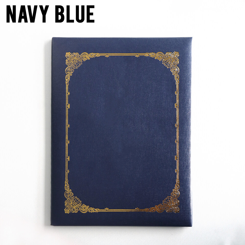 Kaki Jimat Certificate Holder A4 File (Hard Cover) with Premium Gold ...