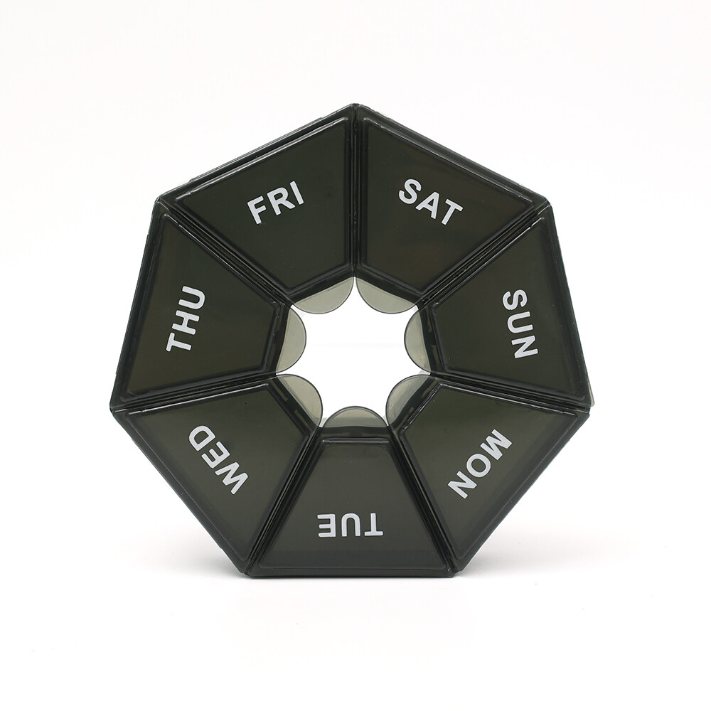 7 Grids Portable Large Capacity Tablet Dispenser Pill Box / Weekly ...