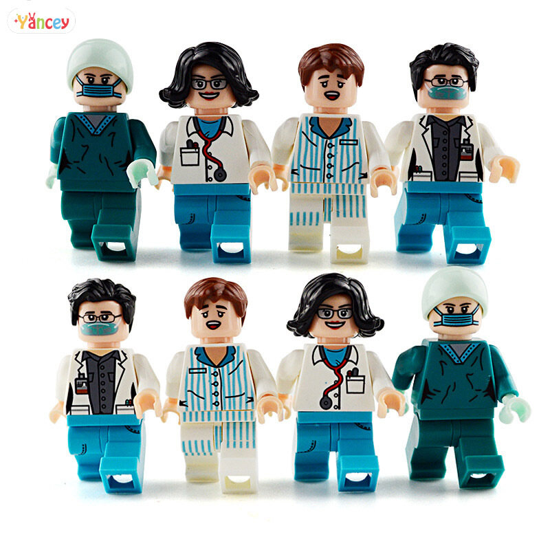 legoเลโก้ชิ้นตัวต่อของเล่นตำรวจเมืองตัวเลขบล็อคก่อสร้างของเล่นสำหรับ ...