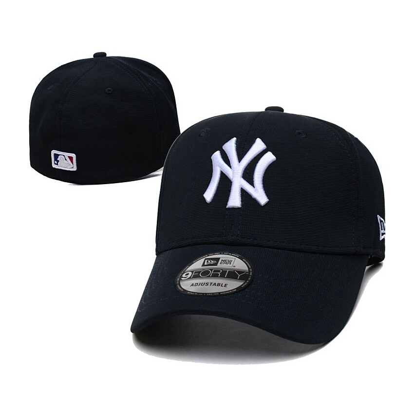 New York Curved Brim Hat ¯MLB High Top NY Baseball Cap Men and Women ...