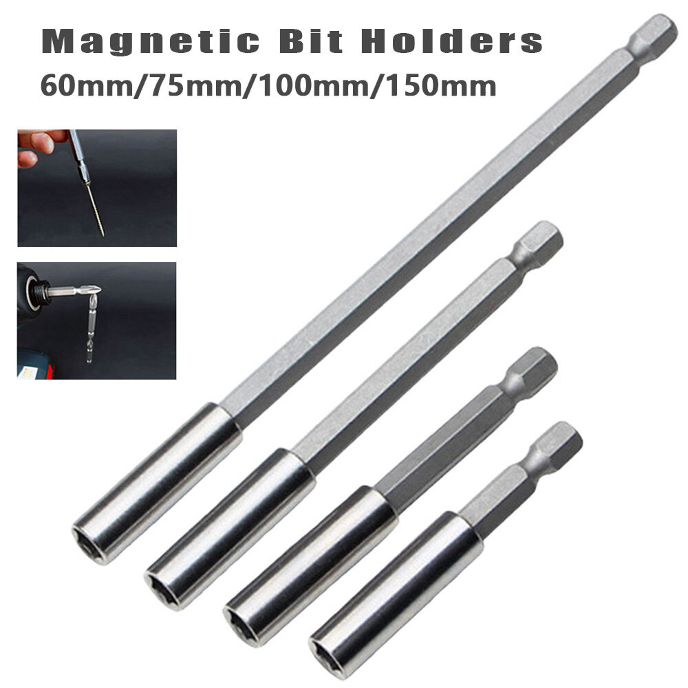 Magnetic Bit Holders 60mm 75mm 100mm 150mm for Screwdriver Extension ...