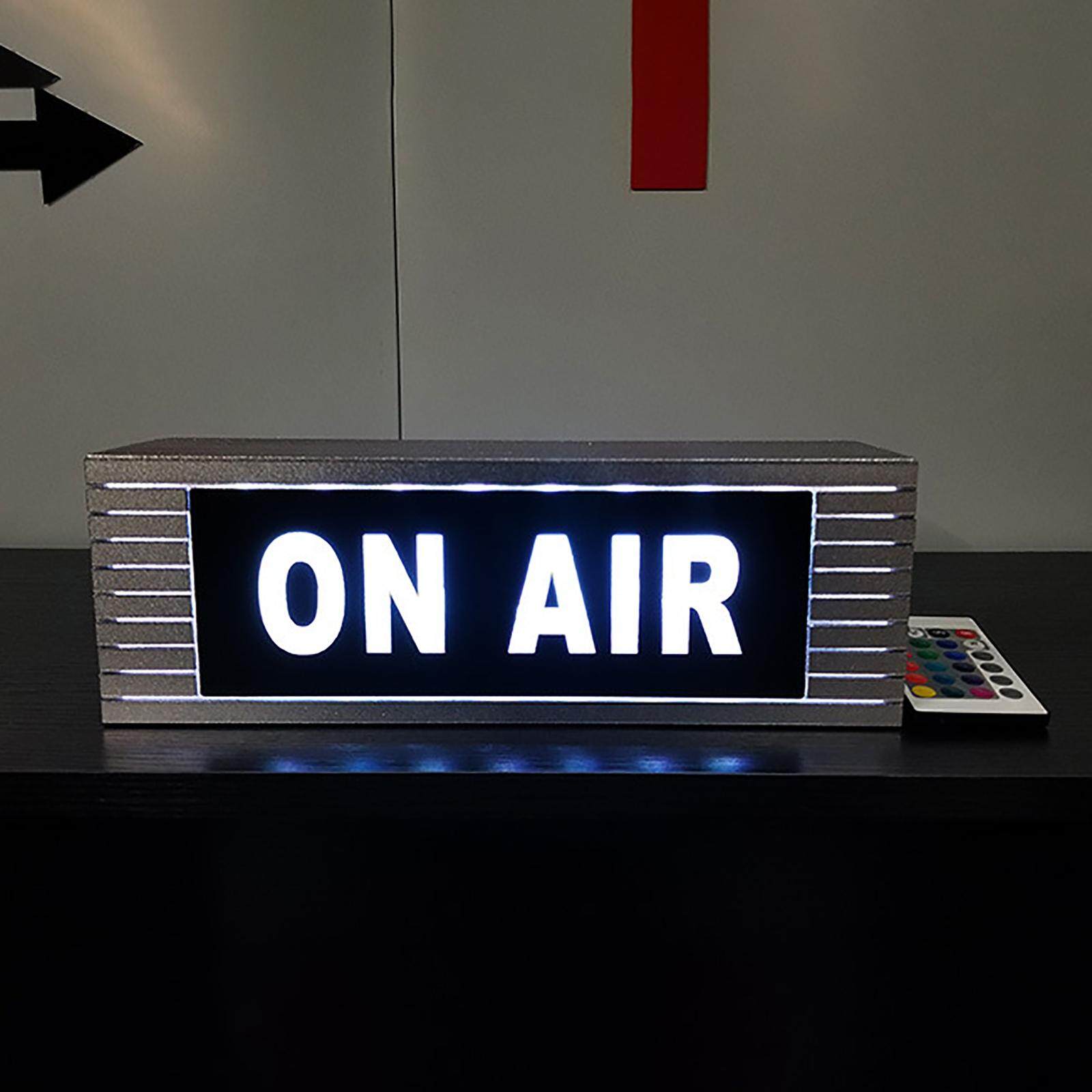 On Air Studio LED Neon Light Sign Remote Control Video Studio | Lazada ...