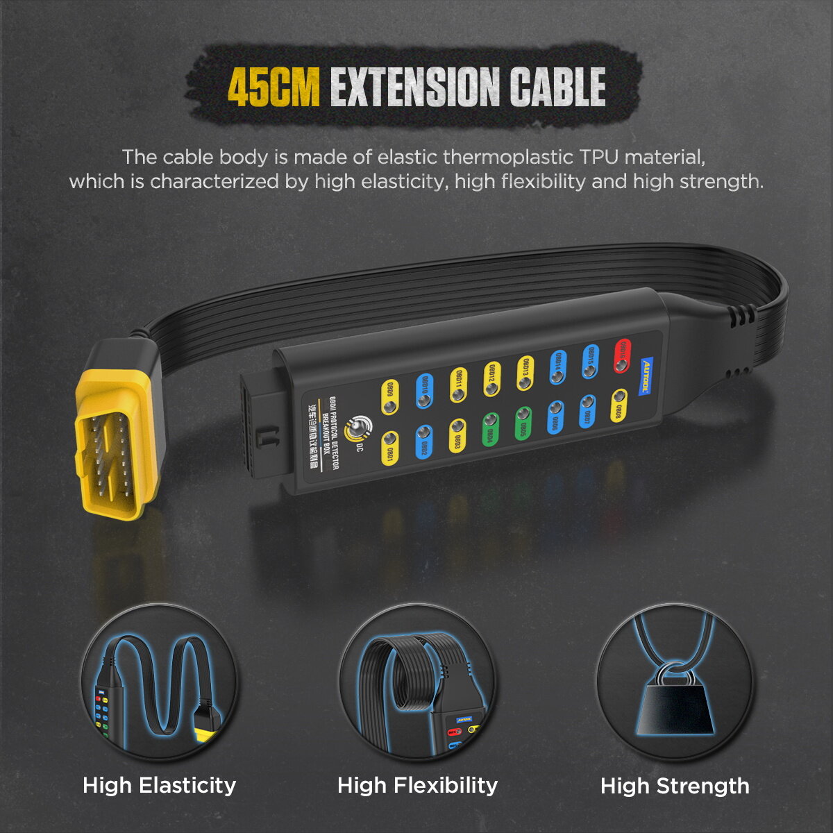 (รับประกัน3ปีส่งฟรี) AUTOOL OBD2 เครื่องตรวจจับโปรโตคอล และกล่องแยกสัญญาณ obd2 pk DY29 สําหรับ ...