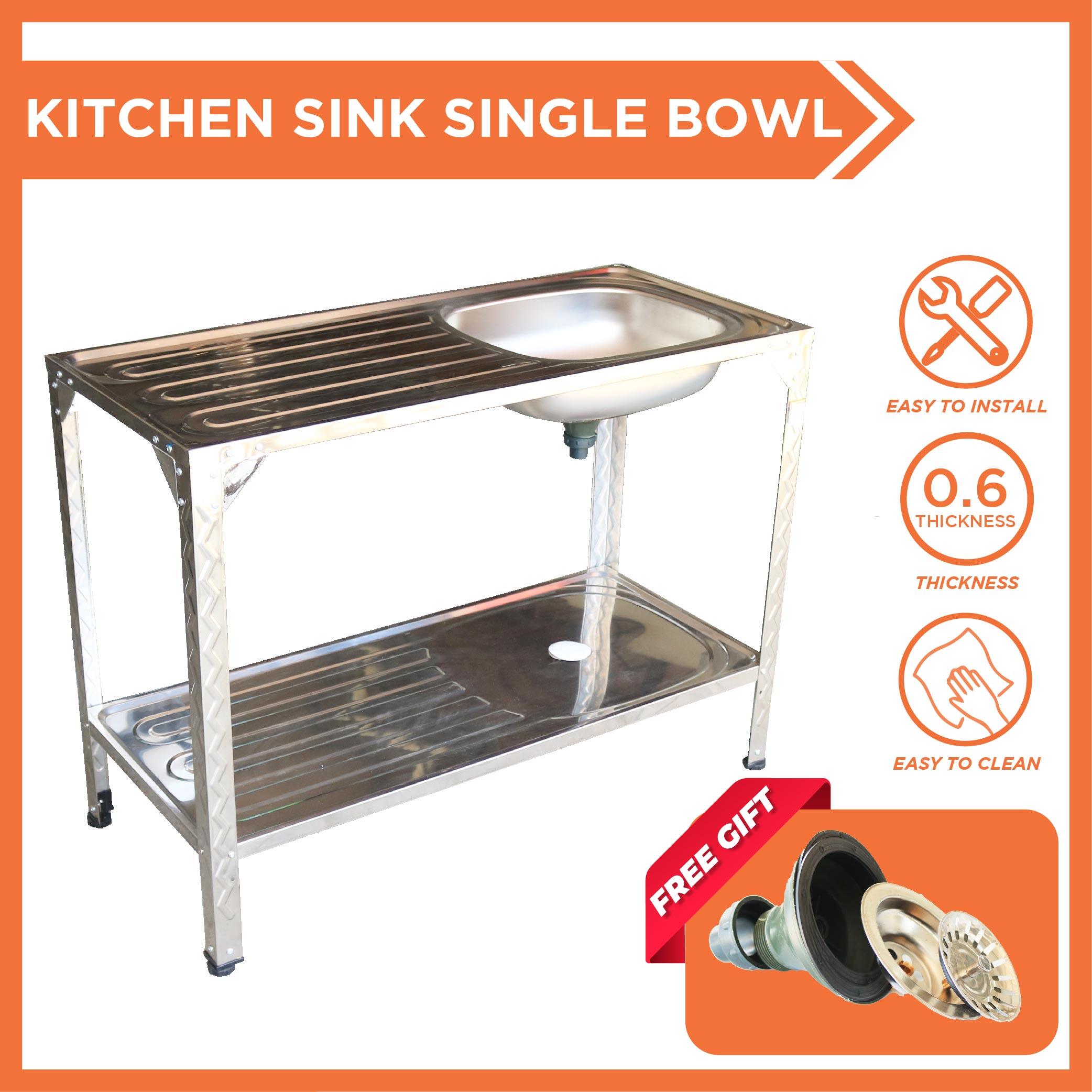 BRAVO Single Bowl Sink ECOTYPE (MPS10646) Kitchen Sink Sinki Dapur ...