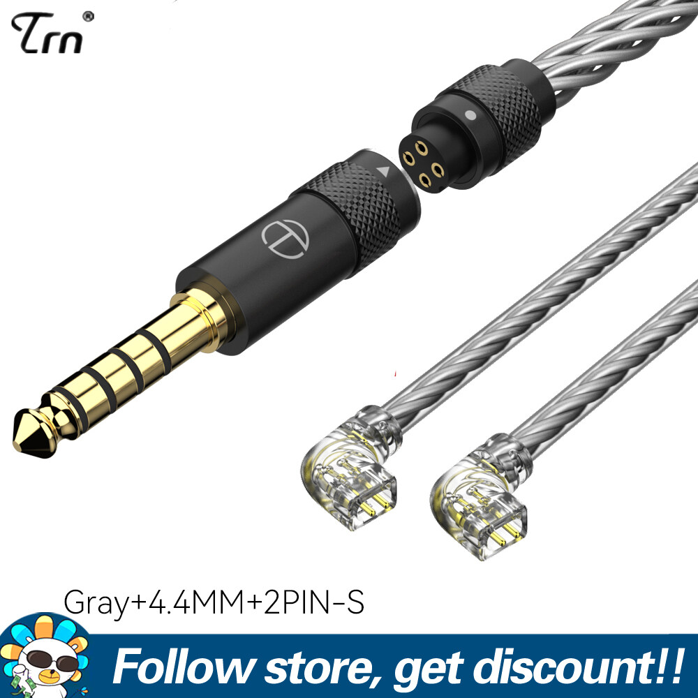 FAAEAL TRN T2 Pro 16 Core เปลี่ยนสายหูฟัง4.4มิลลิเมตร/2.5มิลลิเมตร/3.5มิลลิเมตรกับ Mmcx/ 2PIN 0. ...