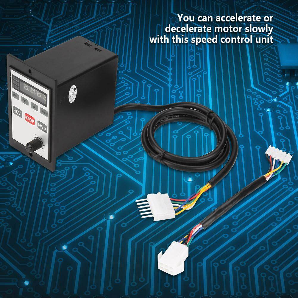 【ราคาถูกสุด】HighQ AC 220V 6-200W Digital Speed Controller Motor Speed ...