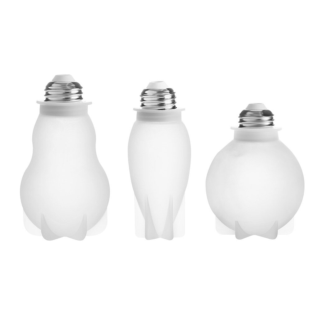 Light Bulb Resin Molds Kit Silicone LED Lighting Mould DIY 3D Night ...