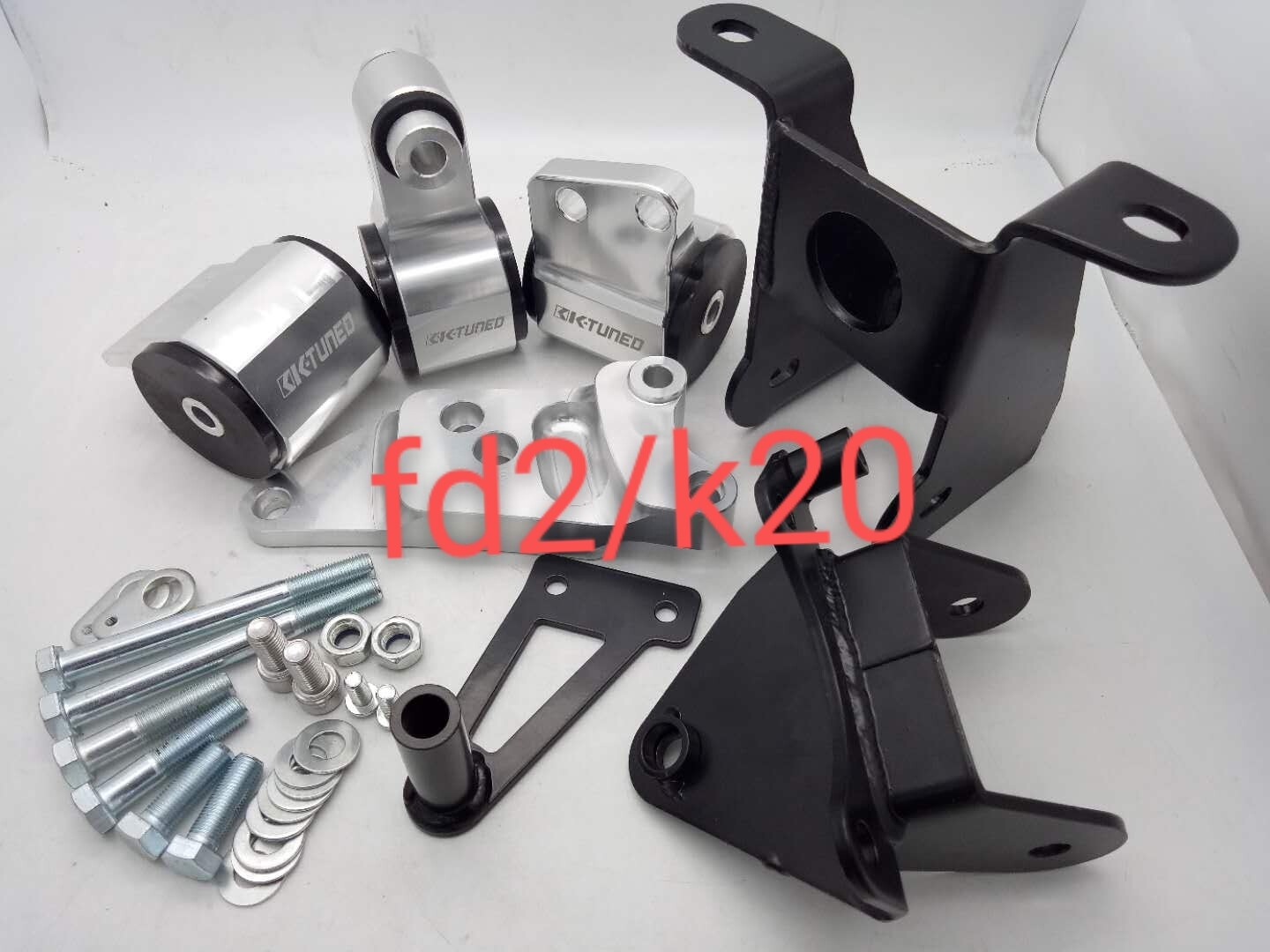 Honda Civic EG Swap K20 K series Silver Billet Engine Mounting kit K ...