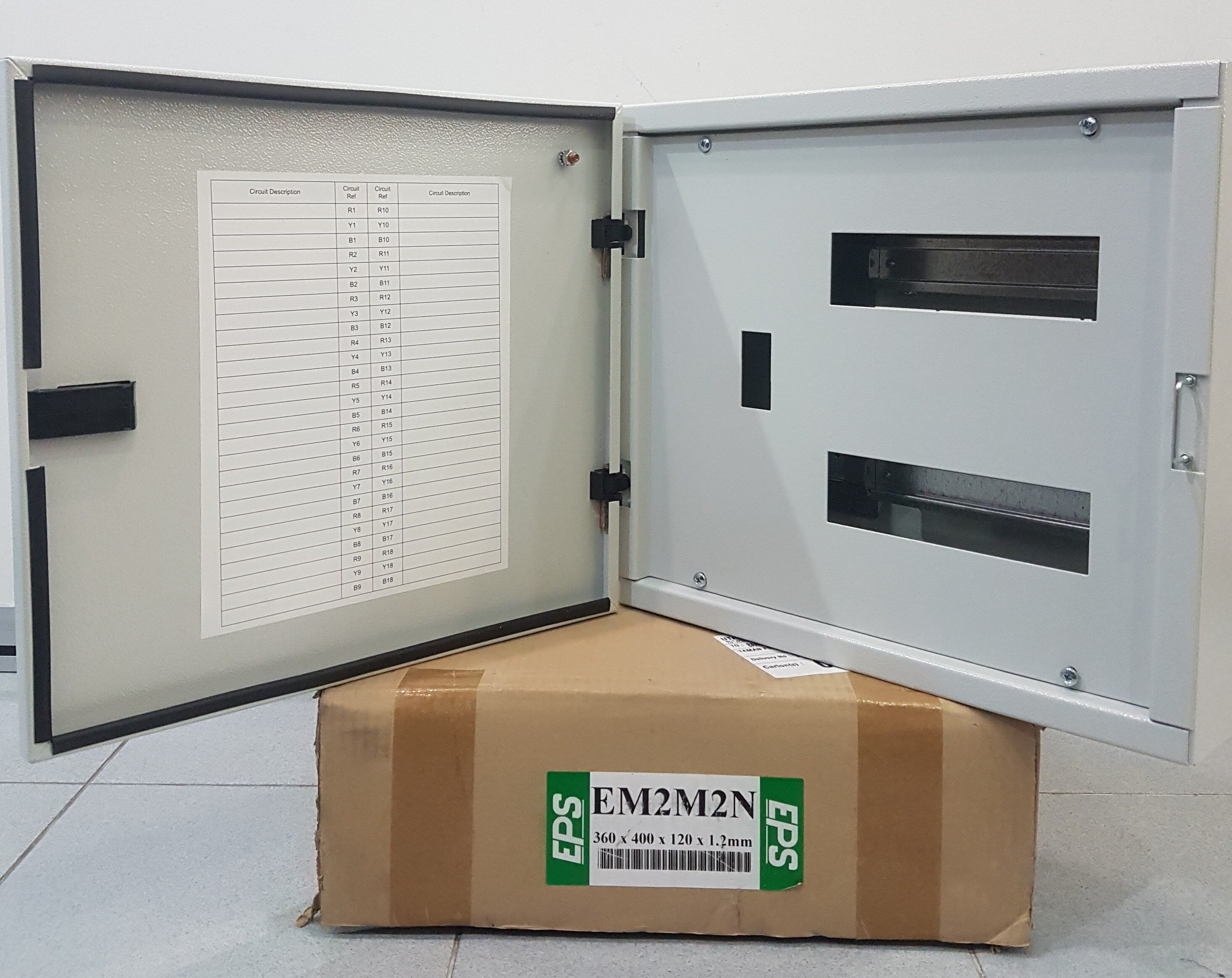 EPS Metal Clad MCB Box 2Row 18Way EM2M2N | Lazada