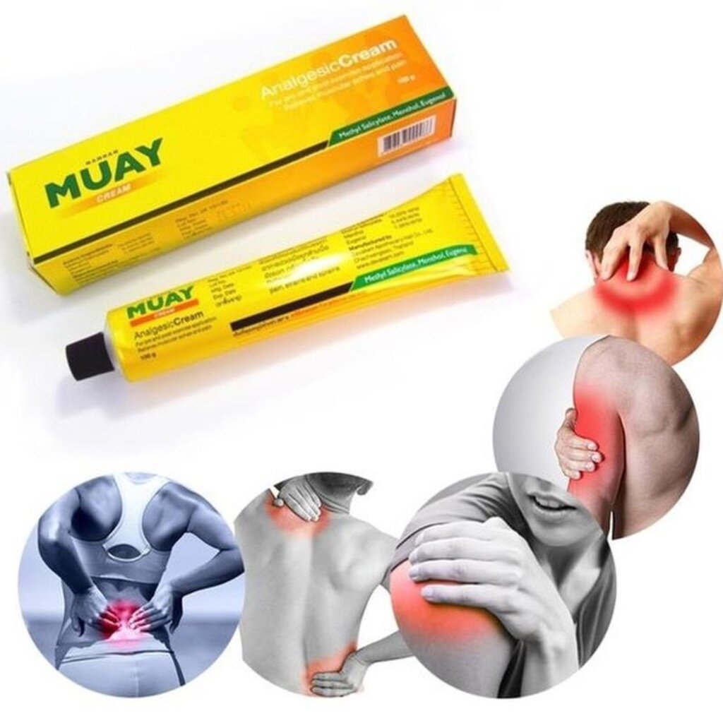 Namman Muay Thai Analgesic Cream Muscle Pain, Knee Pain Shoulder Pain ...