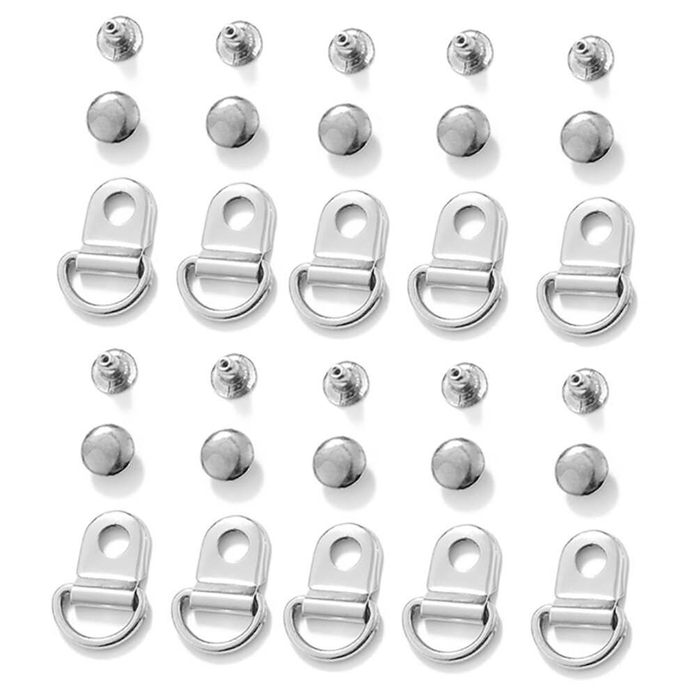 Repair D Ring 10 Buckle Boots Bags Repair DIY Accessories Metal Hiking ...