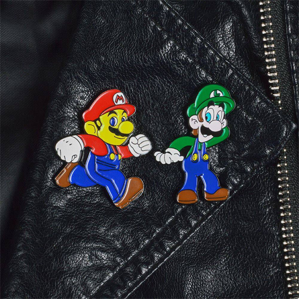 ROBERTA การ์ตูนสัตว์อะนิเมะแฟนสะสมแมวดำเข็มกลัดป้ายของขวัญ Pins อุปกรณ์ ...