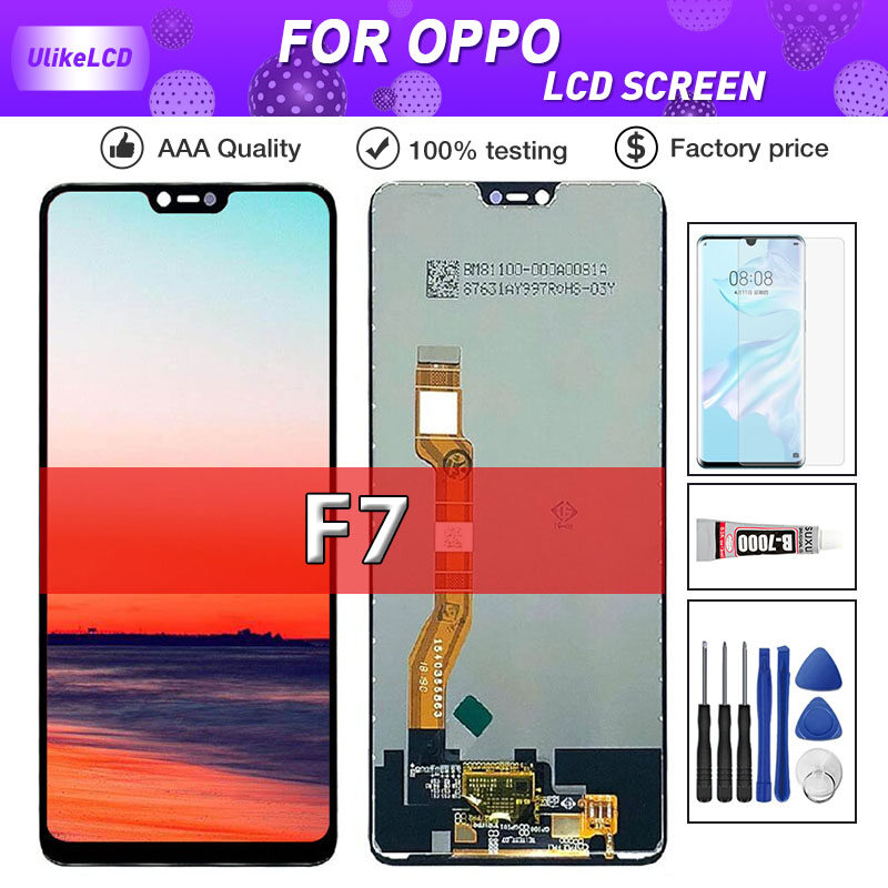 6.23 F7 LCD Cho OPPO A3 CPH1819 CPH1821 F7 Bộ Linh Kiện Số Của Màn Hình ...