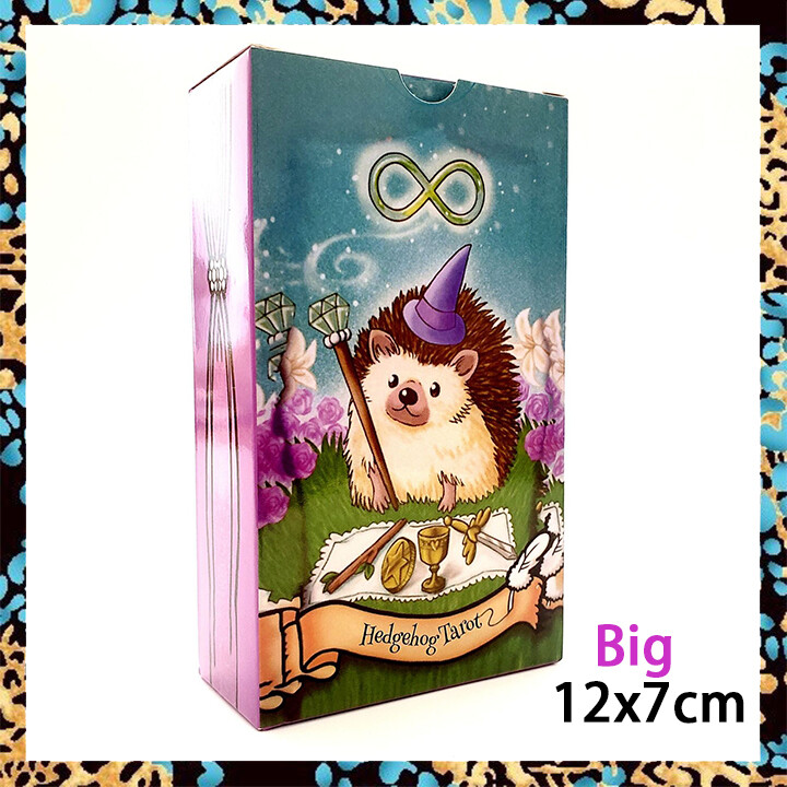 Fable Hedgehog Tarot Card Deck | with Paper Guide Book | Standard Big ...