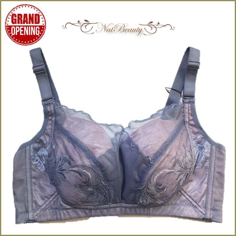 NatBeauty - Span Nipis Bra Women Non Wired Bra Push Up Bra Lace Bra | Lazada