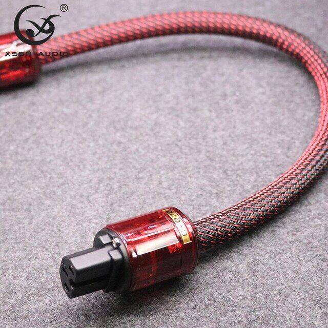 HIFI Audio Power Cord CD DVD Player Speaker Power Cable XSSH Audio Hi ...