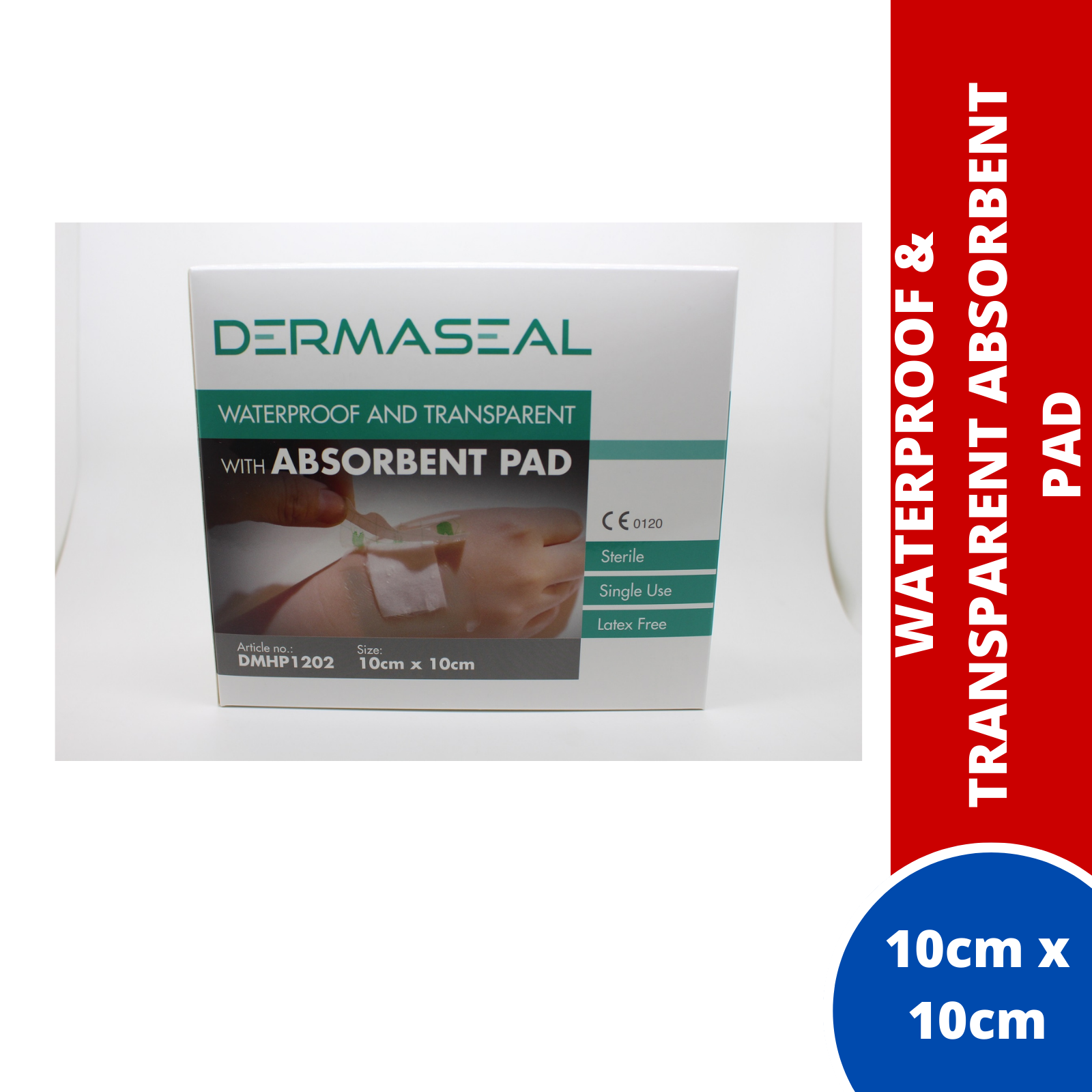 Dermaseal Waterproof Dressing Patch (10cm x 10cm) | Lazada