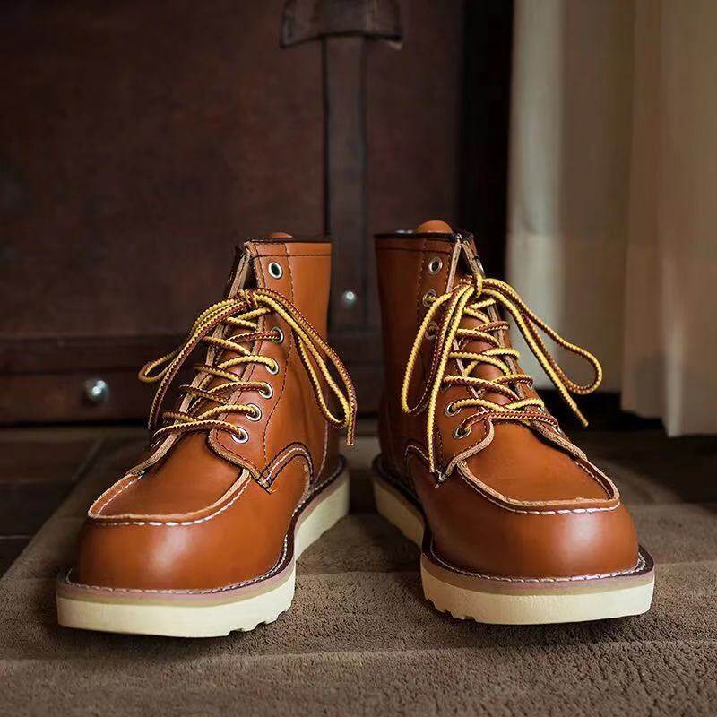 Red Wing 8875Wing Tooling Boots Wild Martin Boots Leather Goodyear ...