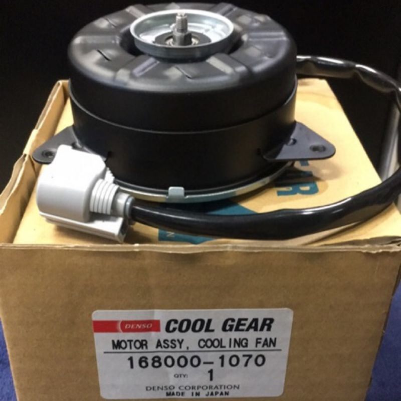 RADIATOR FAN MOTOR DENSO 168000-1070 TOYOTA ALTIS ZZE142 CAMRY ASV50 ...