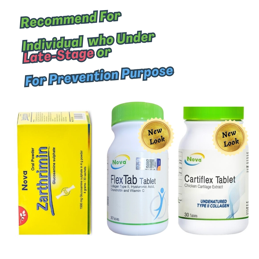 [Wellcare] NOVA Cartiflex Flextab Cartilage Collagen Type 2 Collagen ...