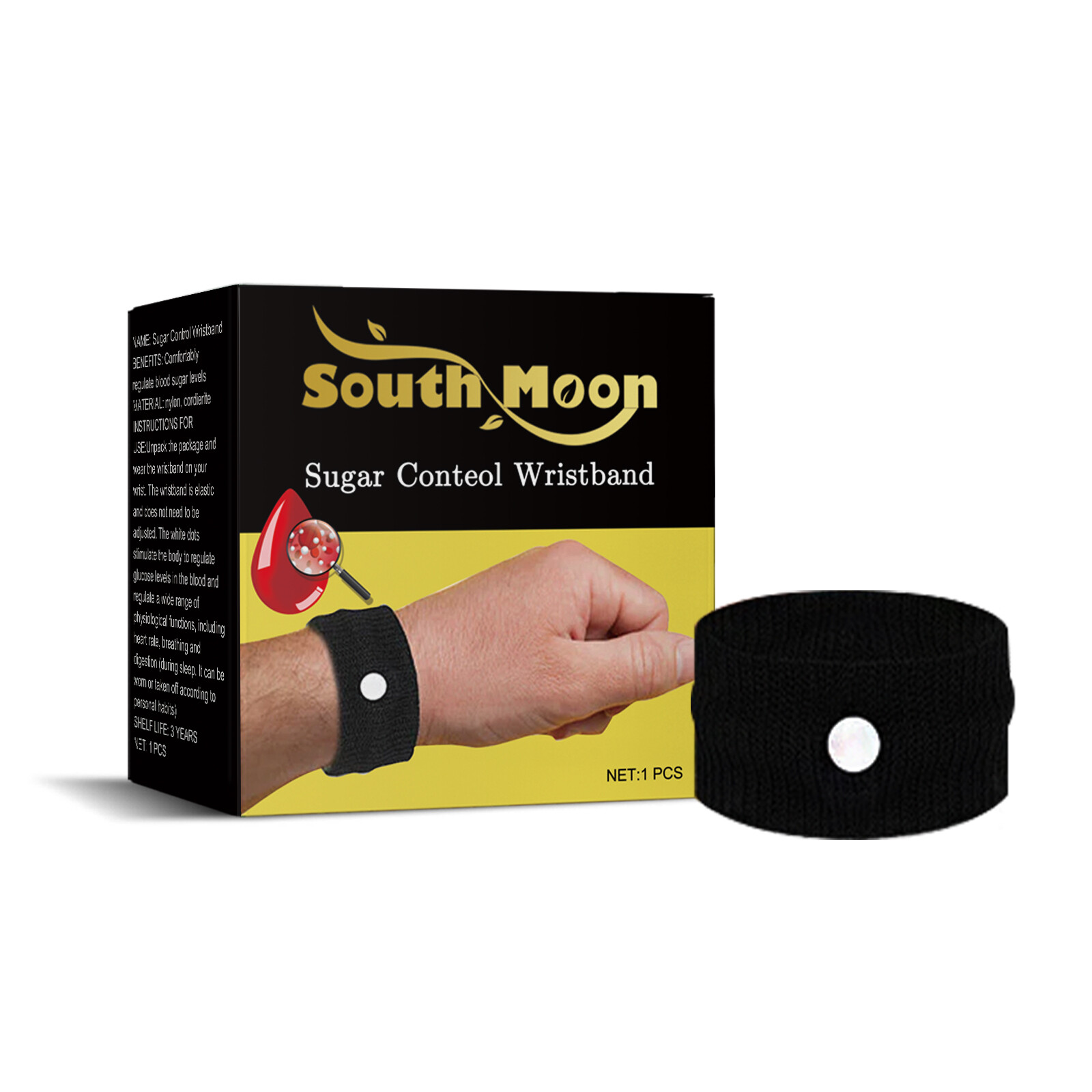 South Moon Sugar Control Wristband Blood Sugar Control Wristband ...