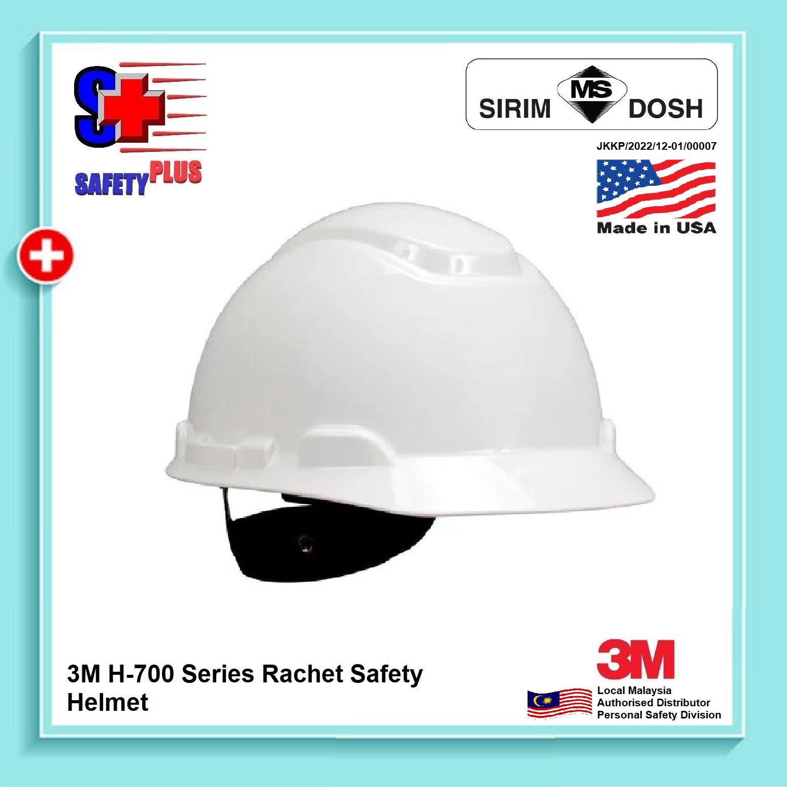 3M H-701SFR Safety Helmet Hard Hat Ratchet Type Made in USA | Lazada