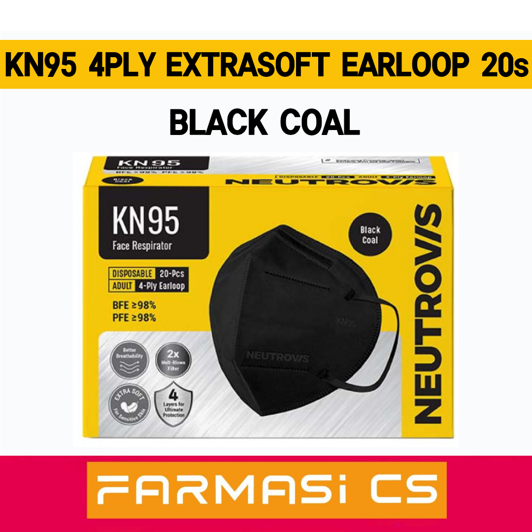 NEUTROVIS KF94 KN95 4PLY 3PLY Adult Korean Medical Face Mask [ Premium ...