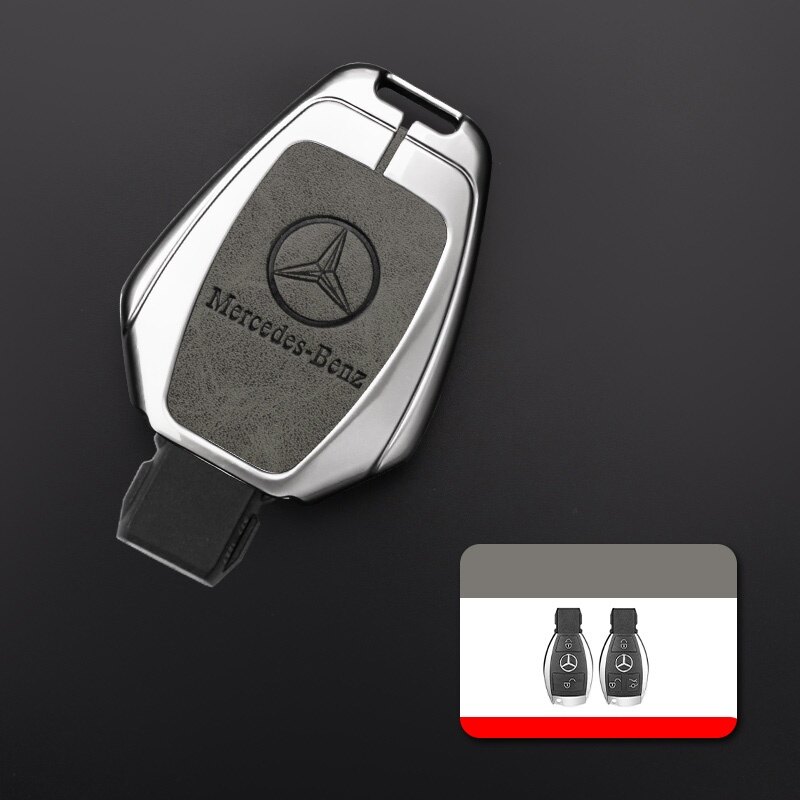 Zinc Alloy car key protect case cover For Mercedes Benz BGA AMG W203 ...
