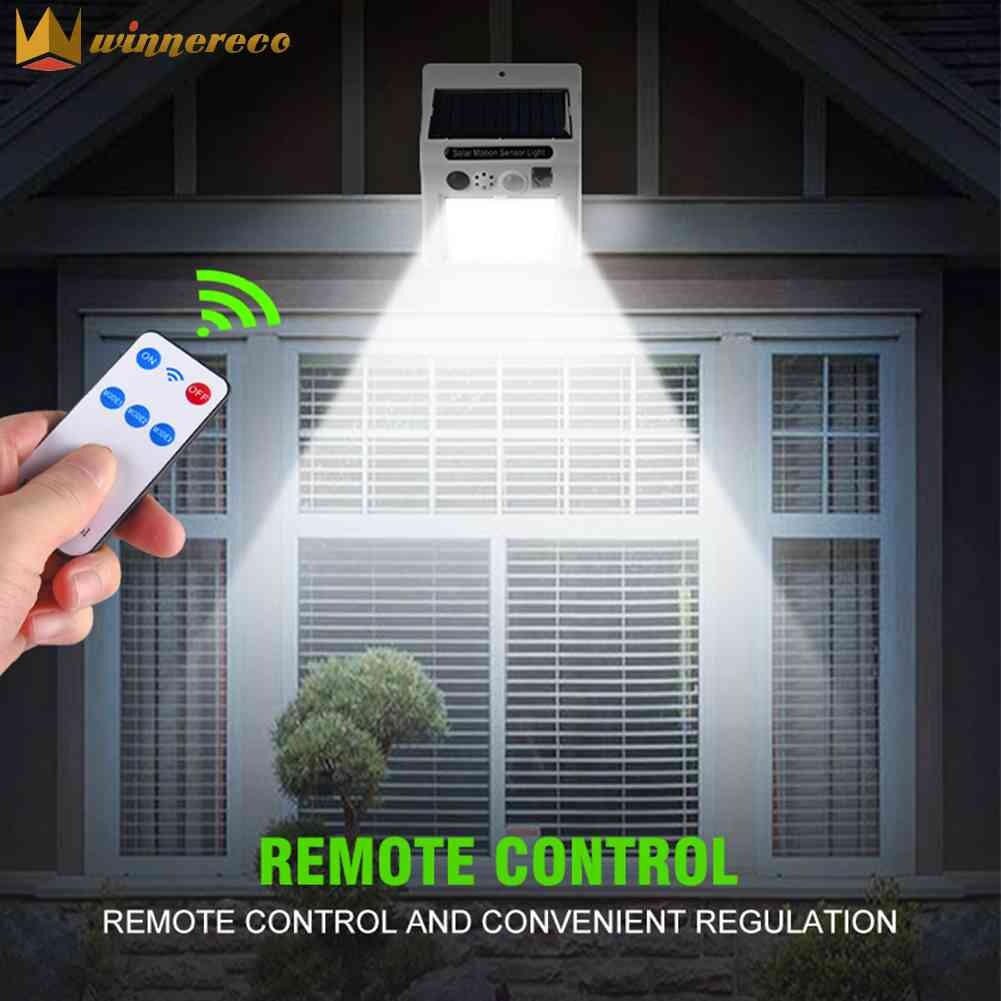 LED Solar Anti-Theft Warning Light Waterproof Human Body Sensor Light ...