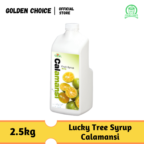CALAMANSI CONCENTRATE SYRUP LUCKY TREE 2.5KG - Fruit Tea / Mocktail ...