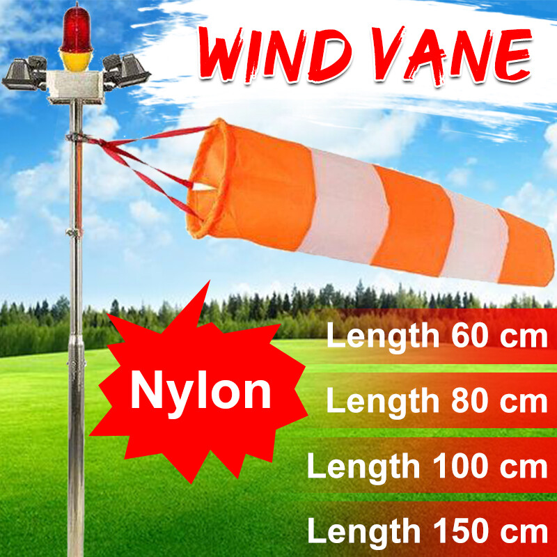 60-150ซม.สภาพอากาศไนลอนลมถุงเท้าWeather Vane Windsockของเล่นกลางแจ้ง ...