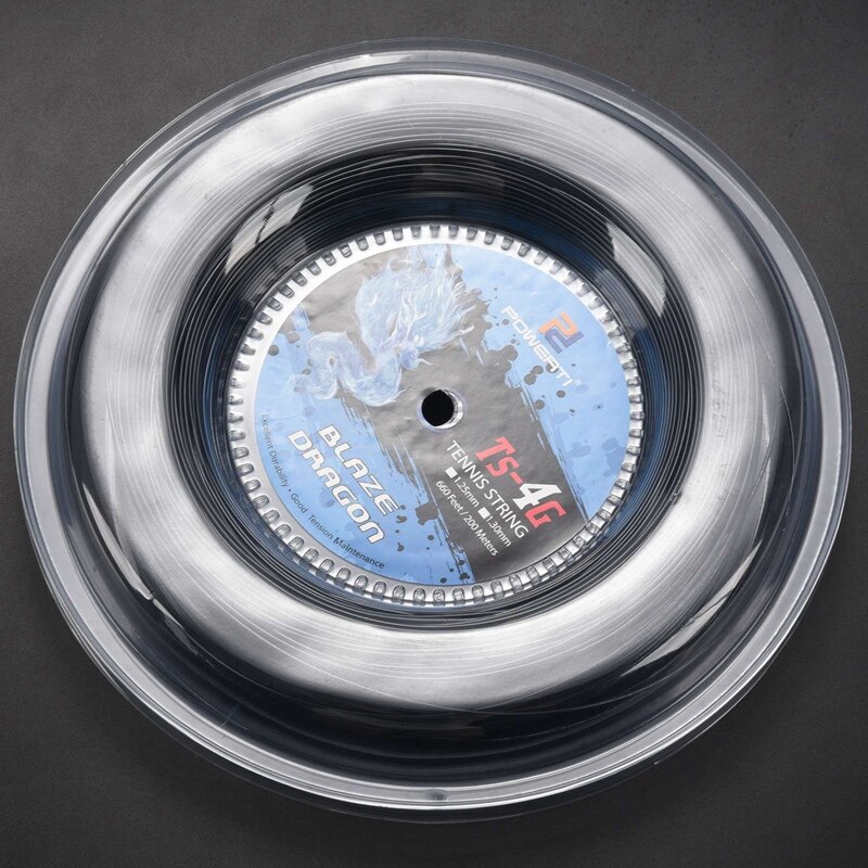 Powerti 2X Tennis String 4G Polyester Training Racket String 200M Reel ...
