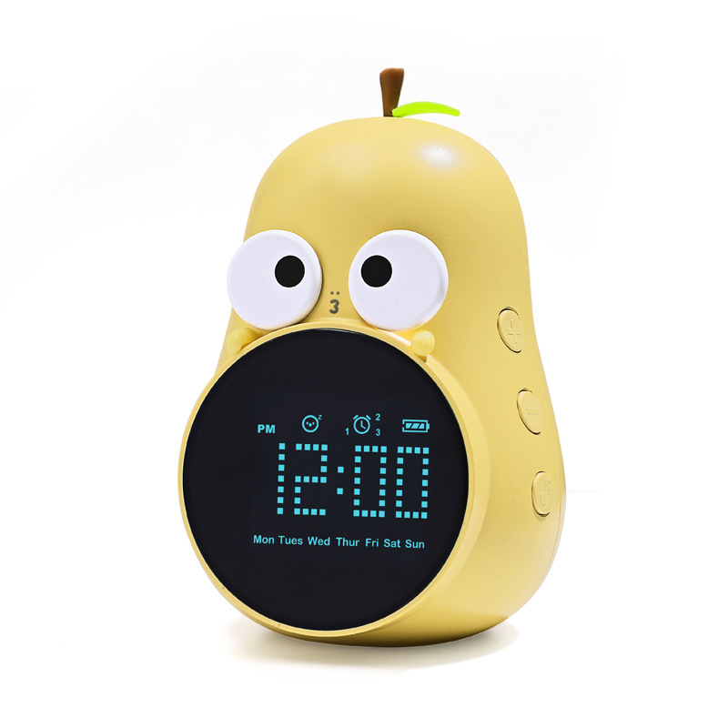 Cartoon Smart Alarm Clock, Children's Digital Alarm Clock, Snooze Mode ...