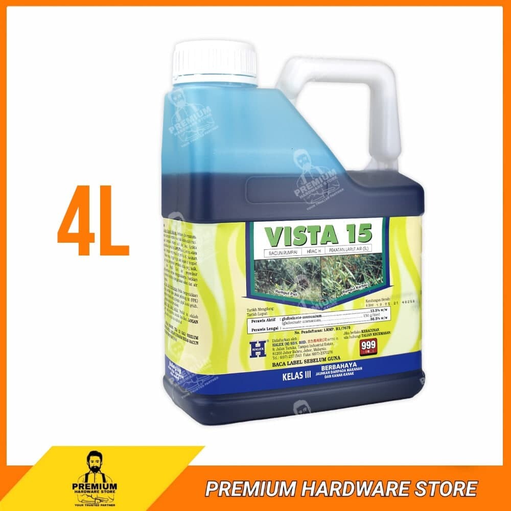 BASF BASTA 15 5 Liter Glufosinate Ammonium 13.5% (Same As Avata) Racun ...