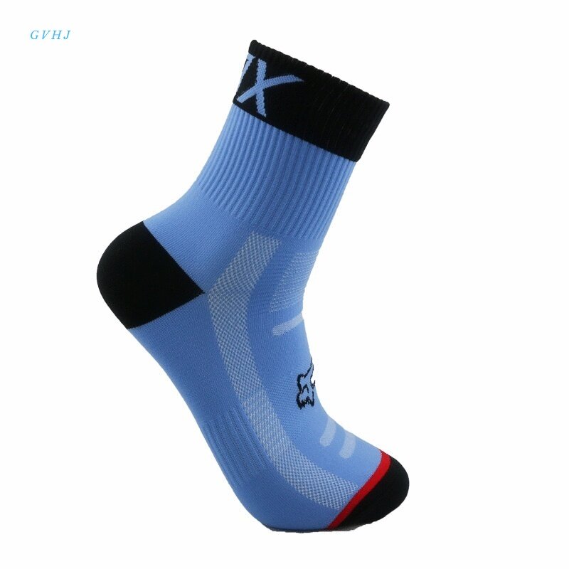 GVHJ 1คู่จักรยานเสือภูเขาหลอดยาวถุงเท้าขี่จักรยานวิ่งถุงเท้าสำหรับทำ ...