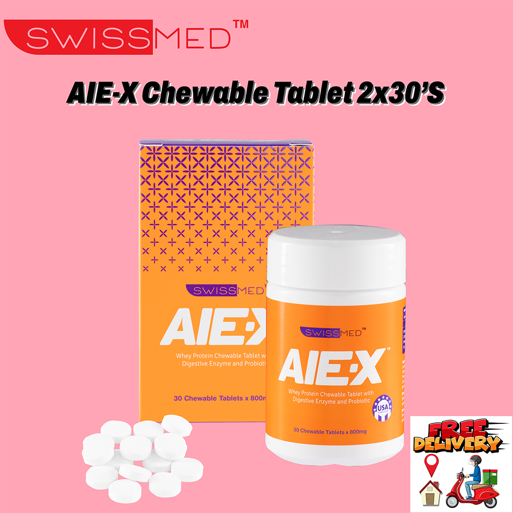 SWISSMED™ AIE-X Chewable Tablet 2x30’S Immune Booster | Lazada