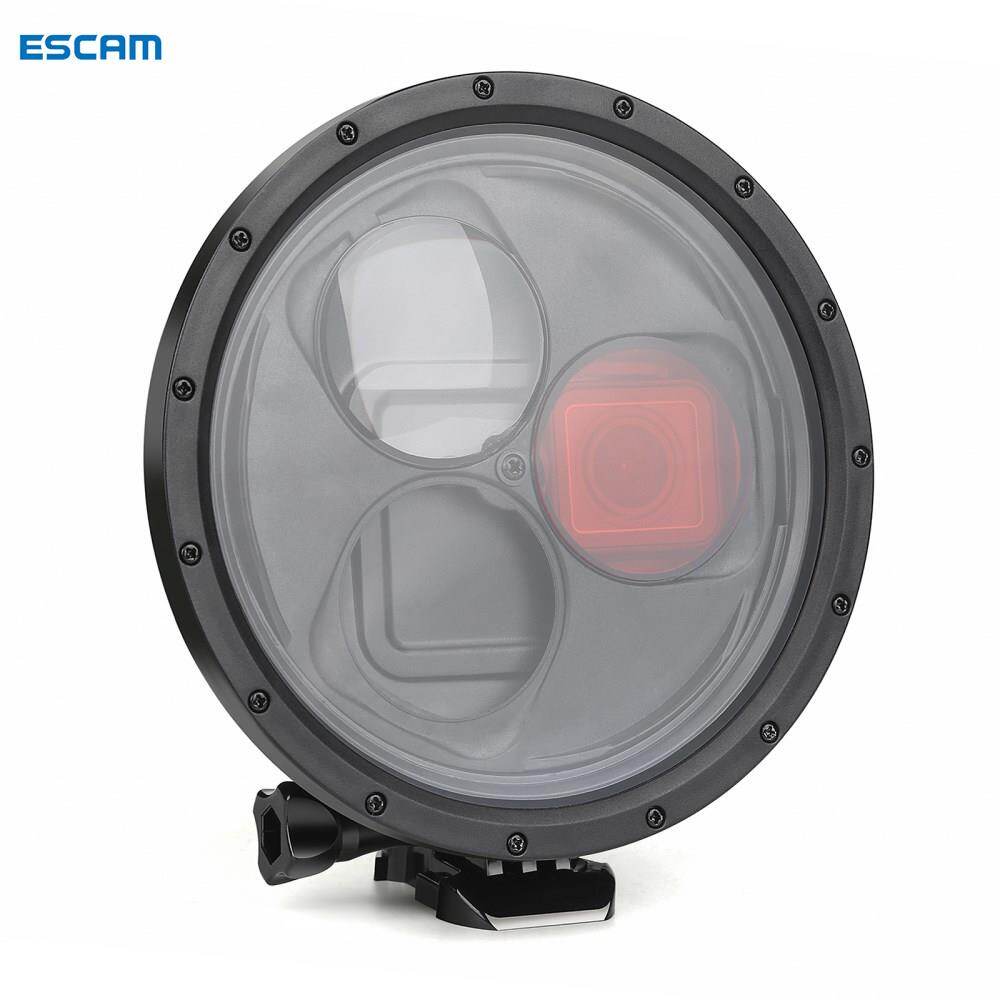 ESCAM SHOOT Underwaterเคสกันน้ำพร้อมเลนส์กรองแสงสำหรับGoPro Hero 7 6 5 ...