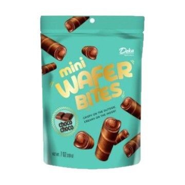 Deka Mini Wafer Bites Choco / Matcha / Ube / Durian / Wafer Roll Jumbo ...