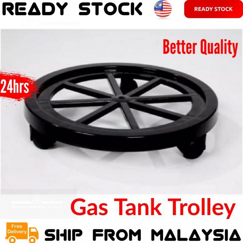 Better Quality Heavy Duty Gas Tank Roller Trolley GasTank Stand With ...